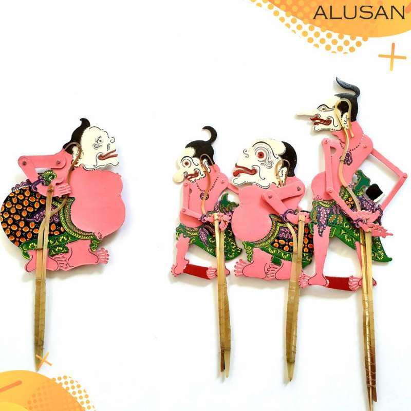 Jual Wayang Kulit Punakawan Mini [tinggi Wayang 13-18cm] Di Seller ...