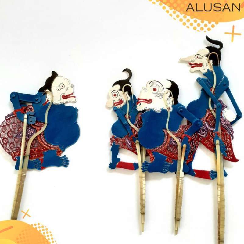 Jual Wayang Kulit Punakawan Mini [tinggi Wayang 13-18cm] Di Seller ...