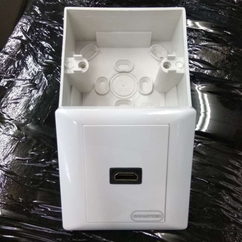 Promo Wall Port Face Plate Hdmi + Box Outbou Dinding Diskon 10% di ...