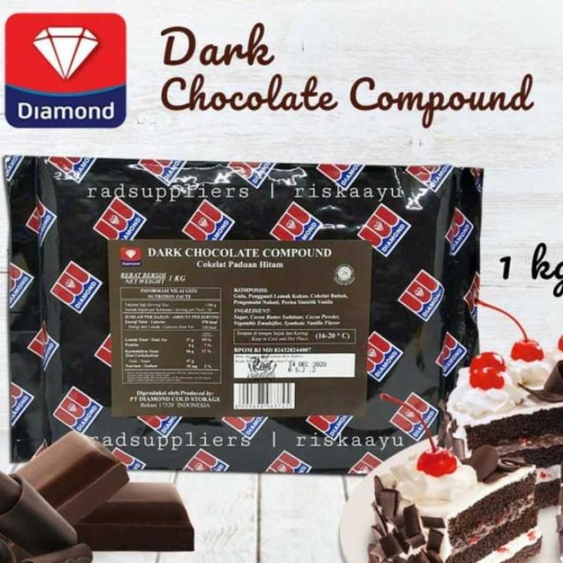 Jual Dark Chocolate Compound Diamond 1kg Di Seller Radsuppliers - Depok ...