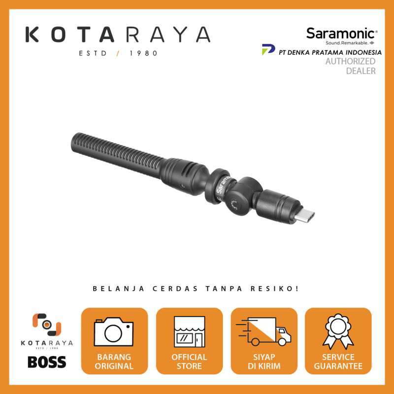 Jual Saramonic SmartMic5 UC Unidirectional Microphone for USB-C Devices ...