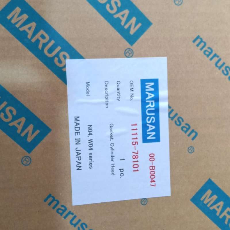 Promo Paking Head Dyna Dutro 130 Engine W04d Marusan Japan Diskon 11% Di Seller Raniah Store ...