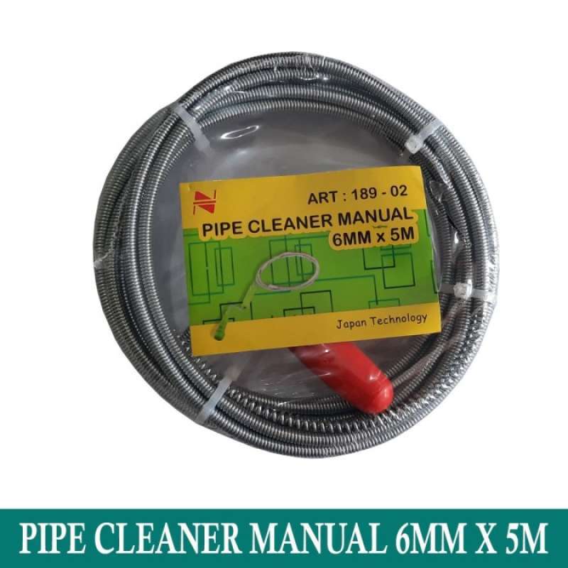 Promo Alat Pelancar Saluran Pipa / Got Mampet Kawat Bor 5 Meter Diskon ...