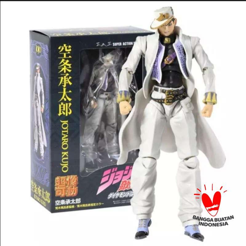 Jual SUPER ACTION FIGURE JOJO BIZARRE ADVENTURE ARTIKULASI JOTARO KUJO SHF di Seller Day See ...