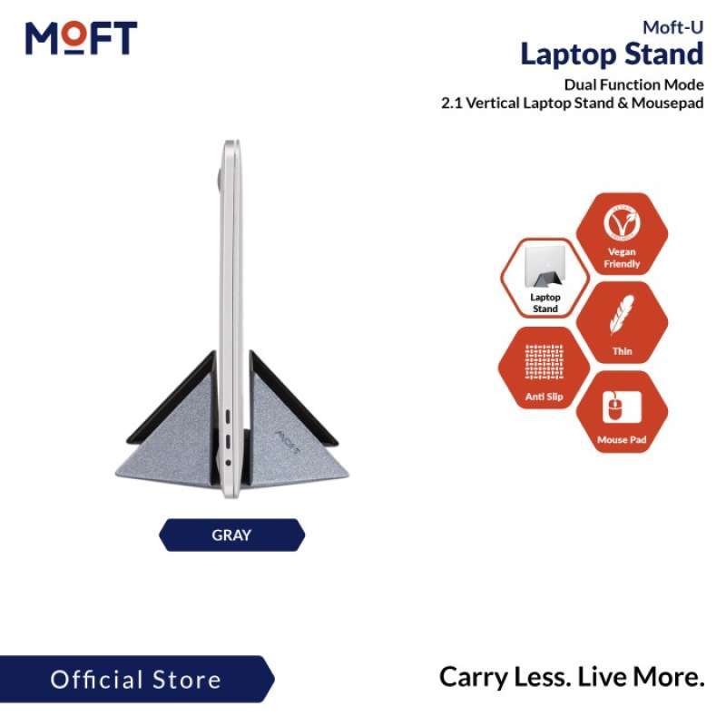 Jual MOFT U | 2 in 1 Vertical Laptop Stand & Mousepad di Seller Cullen darrel - Pegadungan, Kota ...