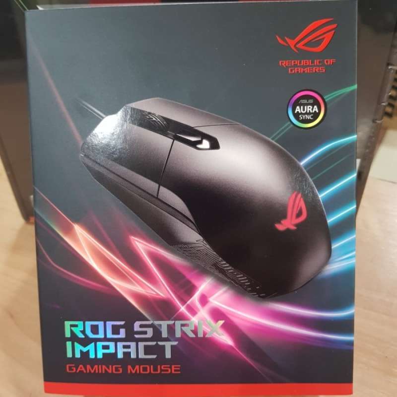 Jual Asus ROG Strix Impact Gaming Mouse di Seller Cullen darrel ...