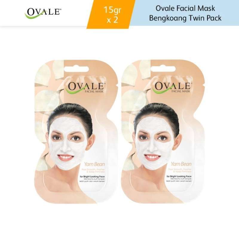 Jual Ovale Facial Mask Bengkoang Sachet 15gr Twinpack - 2 Pcs di Seller ...