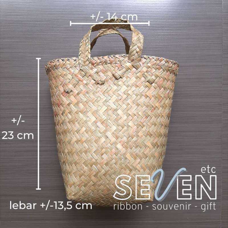 Jual Tas Anyaman Hampers Parcel Purun Asli Kalimantan Di Seller Seven ...