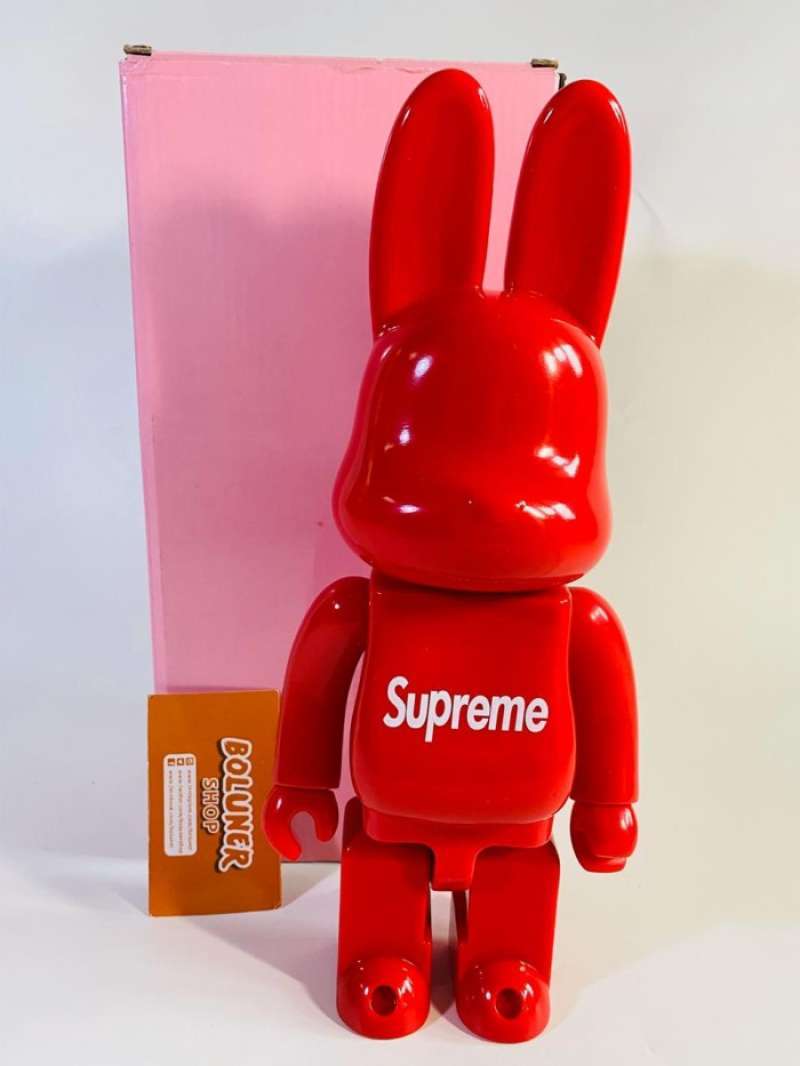 Jual RABBRICK RED SUPREME 400% FIGURE BEARBRICK R@BBRICK di Seller ...