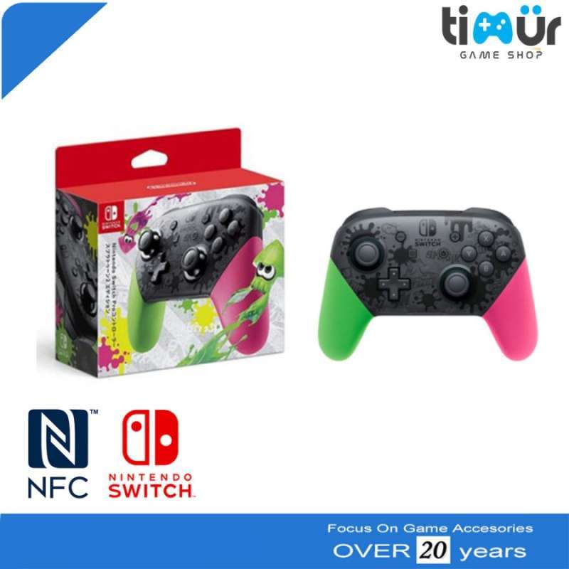 Jual Nintendo Switch Pro Controller Stick Stik Gamepad Splatoon 2 ...