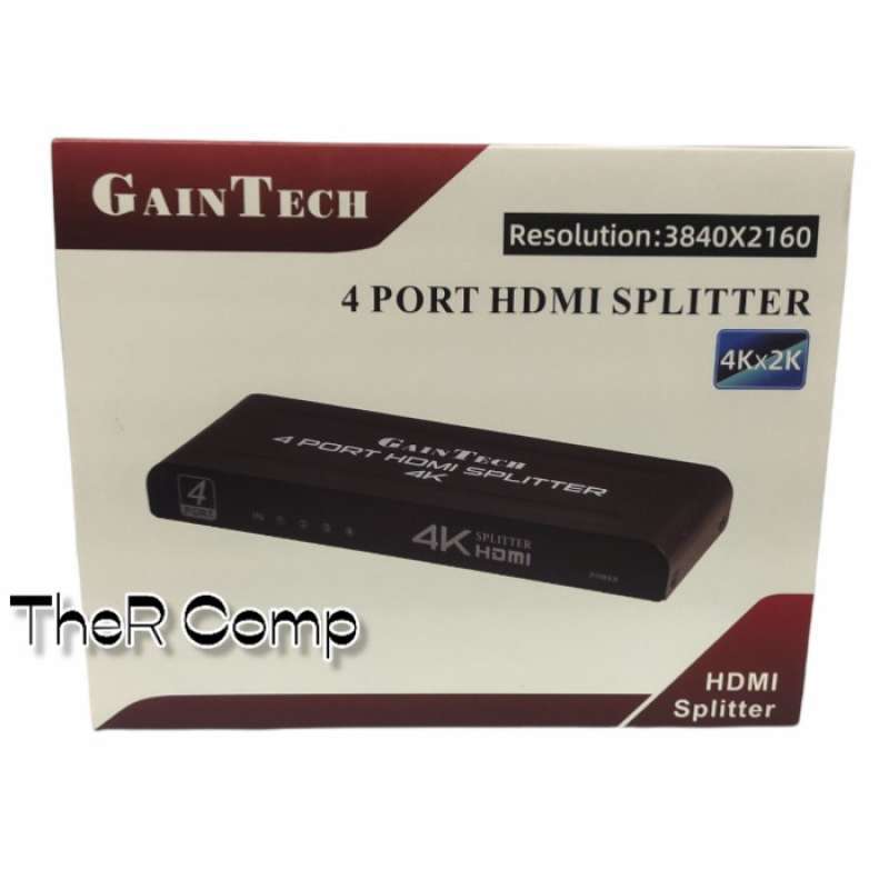 Jual Hdmi Splitter 4 Port Gaintech Adaptor Di Seller Cullen Darrel