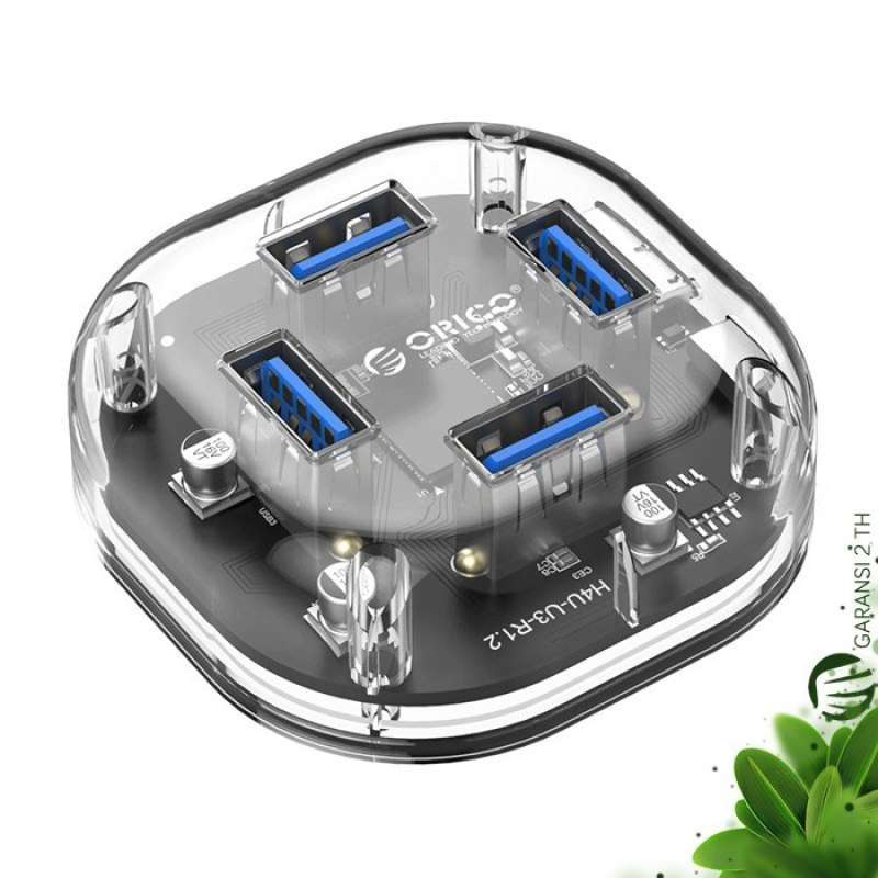 Jual Orico USB 3.0 HUB 4 Port 5Gbps Transmission Dual Power Supply ...