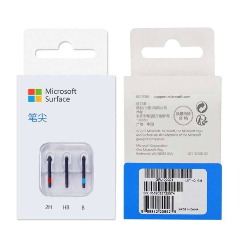 Jual Microsoft Surface Pen Tips,3 Pack Surface Pro 4 5 6 7 Book Pen ...