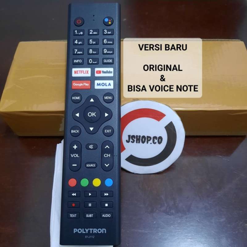 Jual Remote Remot Lcd Led Polytron 81i960 Smart Tv Android Original