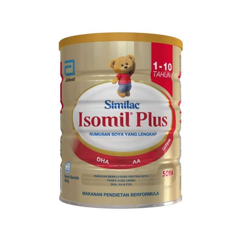 Jual Abbott Similac Isomil Plus Soya Milk Powder 1-10 Years 850g di ...