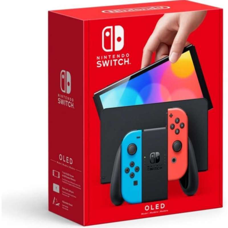 Jual Nintendo Switch Oled White Neon 256Gb Full Game di Seller GAMES 99 ...