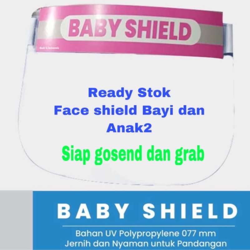 Jual Faceshield Anak/Faceshield Bayi/Face Shield Anak-Anak di Seller ...