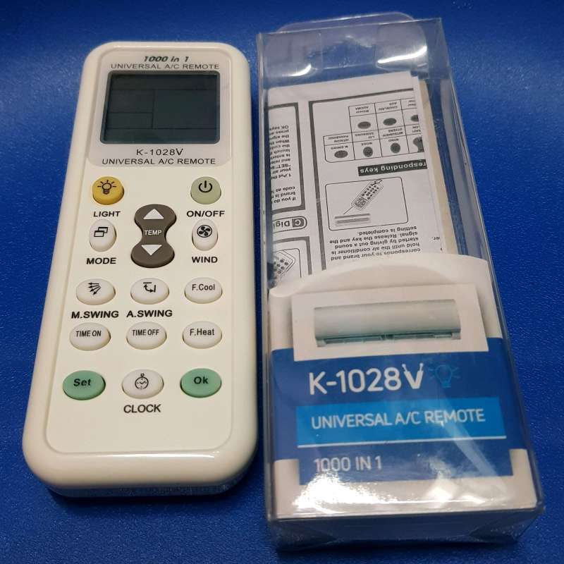 Promo REMOTE AC UNIVERSAL 1000 in 1 cocok untuk segala merk ac Diskon ...