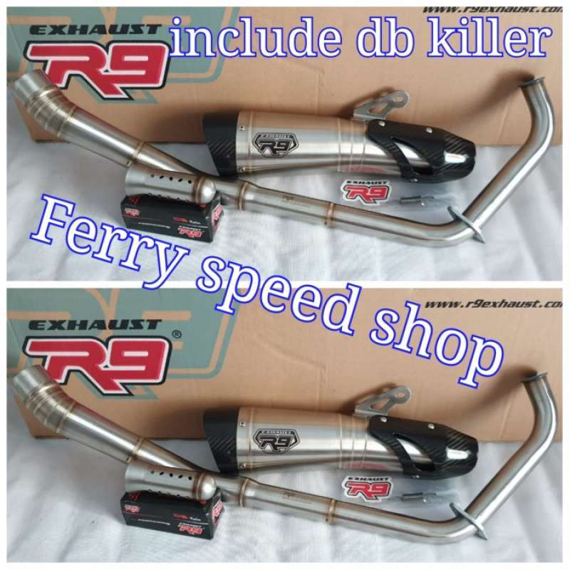 Promo Knalpot R9 H2 New R15 V3 - Mt15 - Xsr 155 / R9 H2 Ss Mt15 - R15 ...