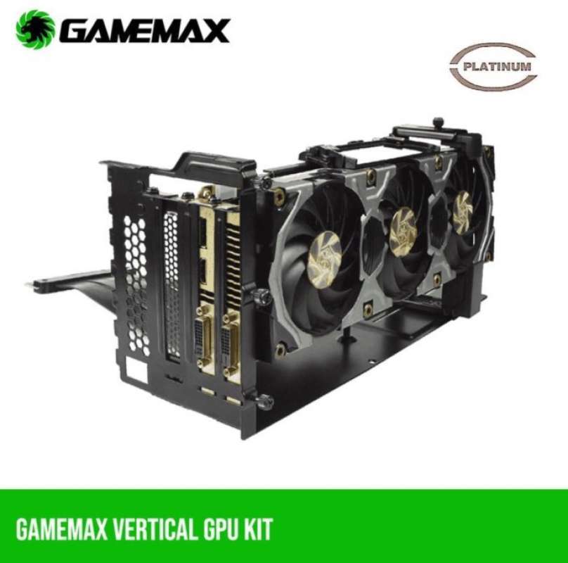 Promo Gamemax Vertical Gpu Kit With Riser And Vga Gpu Holder Diskon 15% ...