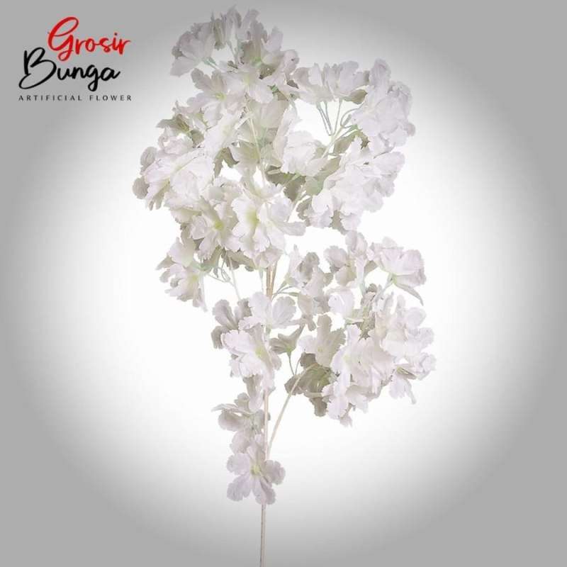 Jual Cherry Blossom Artificial / Bunga Sakura Premium Plastik / Warna ...