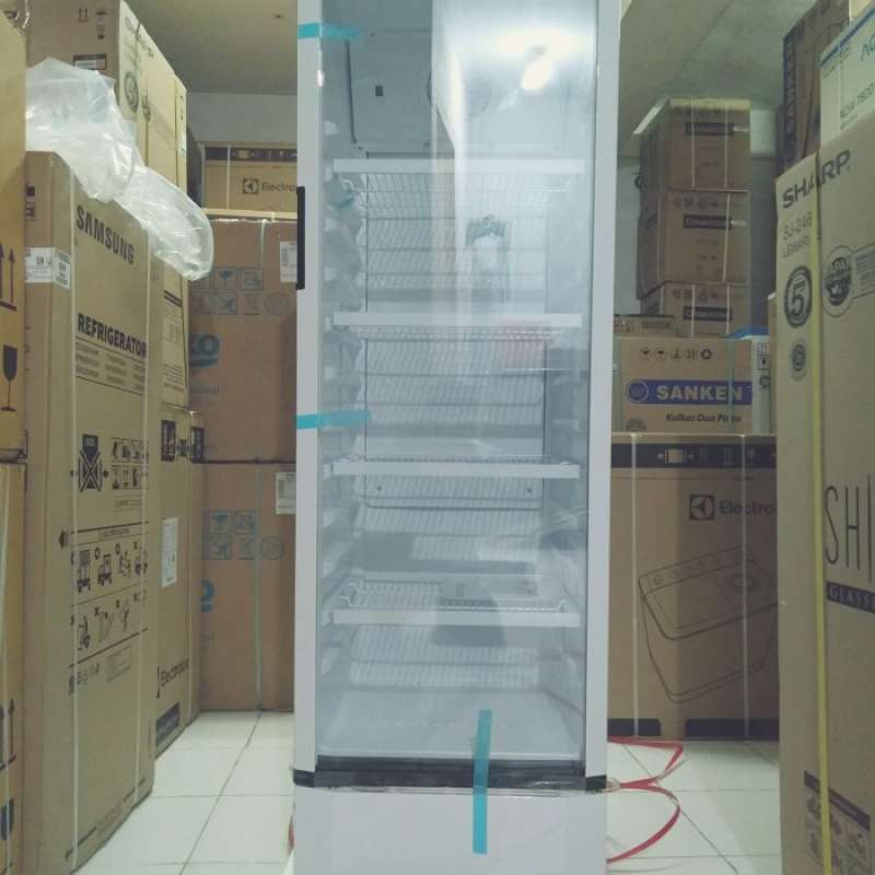Jual Lemari Pendingin Minuman / Showcase Polytron Scn 230 di Seller ...