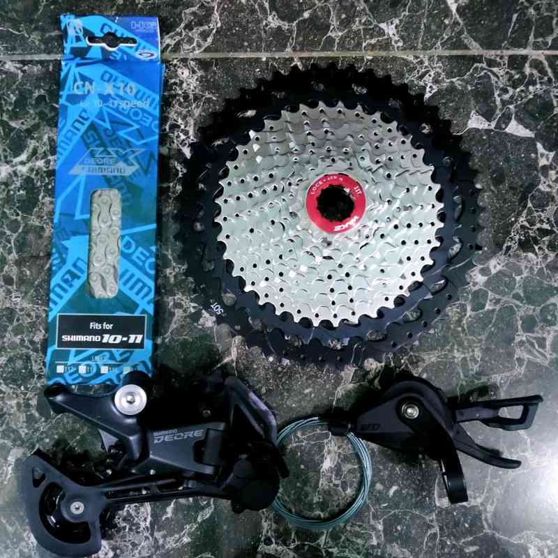 Jual Groupset grupset 11 Speed Shimano Deore M5100 11 - 50T Original Japan di Seller SEPEDACERIA ...
