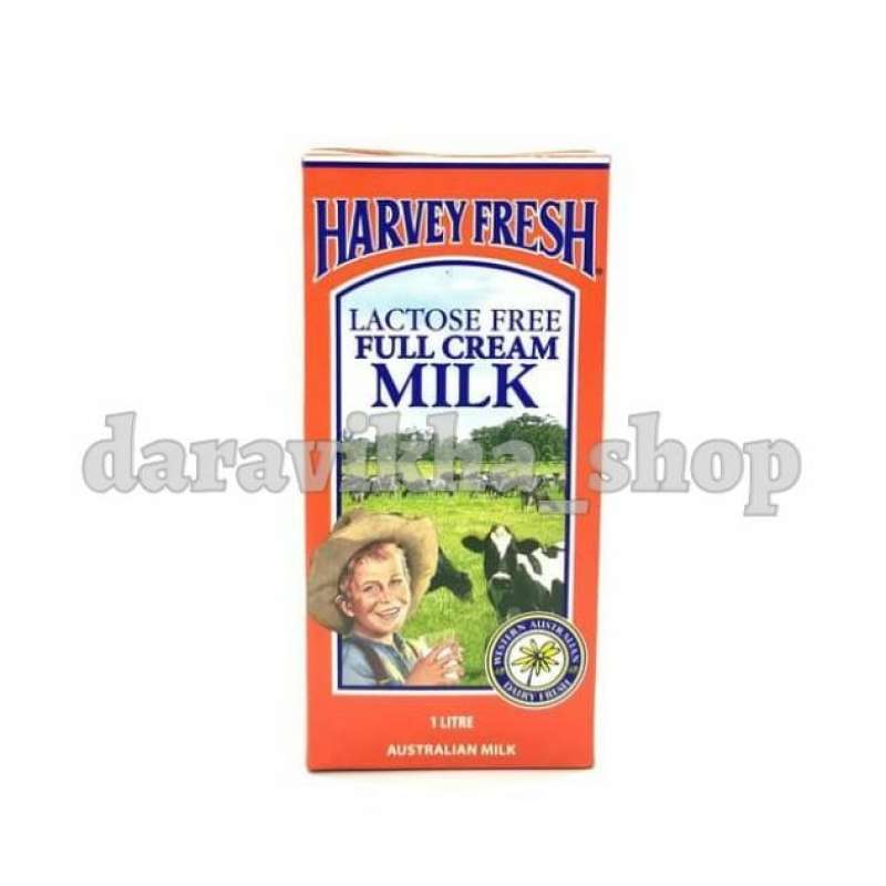 Jual Harvey Fresh Lactose Free Full Cream Milk 1lt di Seller Daravikha ...