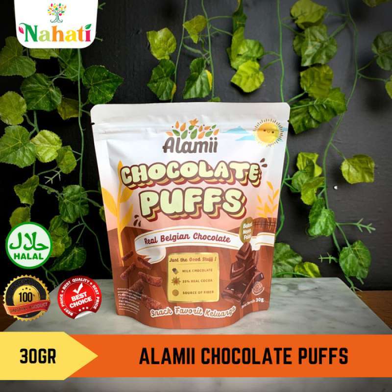Jual Alamii Chocolate Puffs 30gr di Seller Gobeef id - Tanjung Barat ...