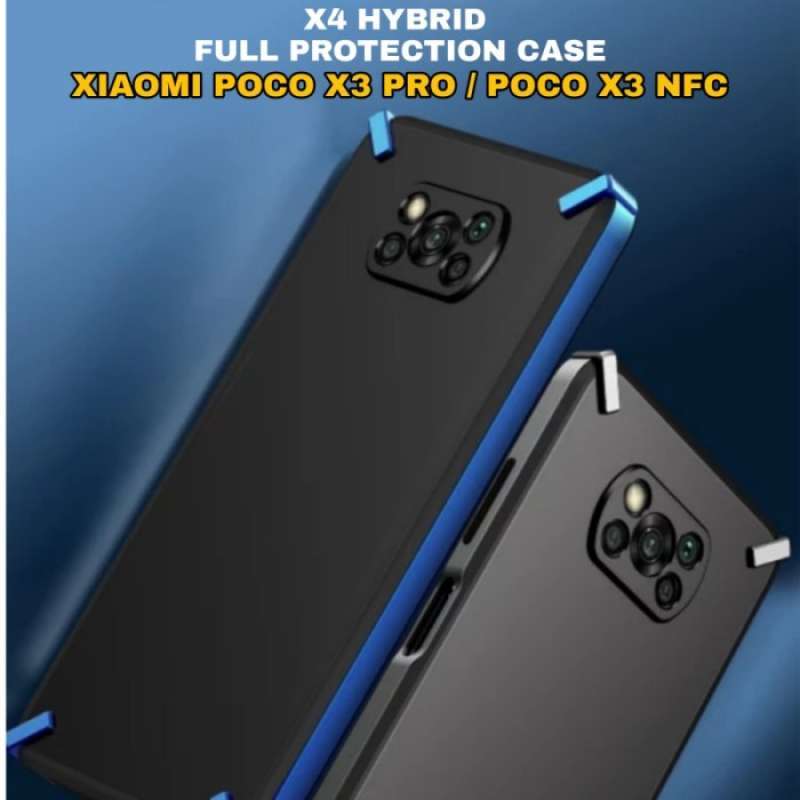 Promo CASING XIAOMI POCO X3 PRO / X3 NFC HYBRID X4 FULL PROTECTION CASE ...