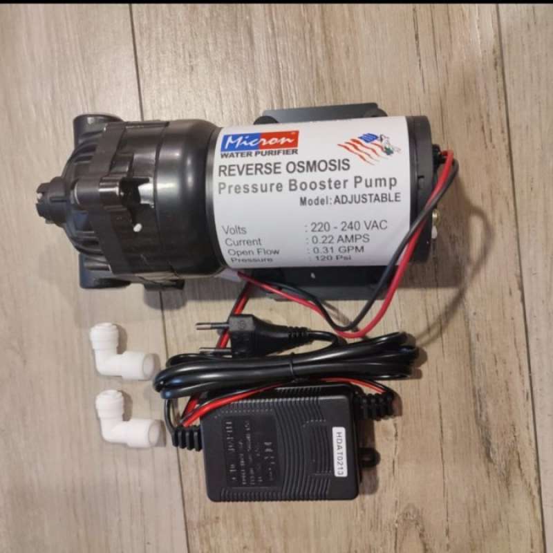 Promo POMPA BOOSTER RO MICRON 24V 1,2A KOMPLIT Diskon 6% di Seller ...