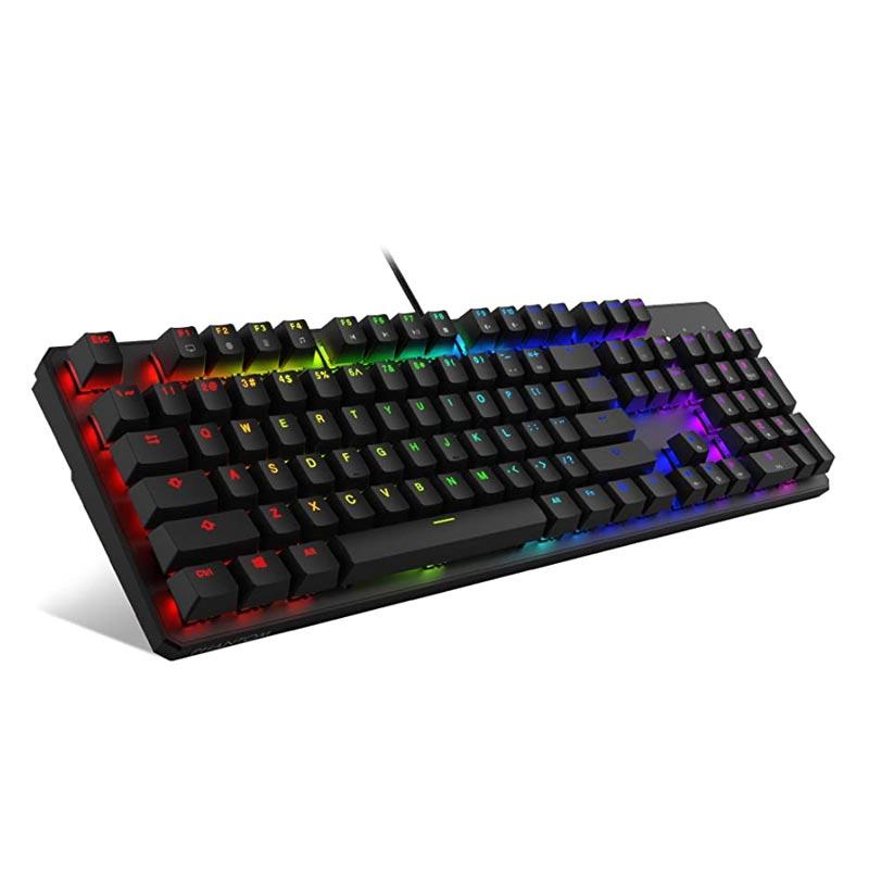 Promo Tecware Phantom 104 RGB LED Outemu Switch Mechanical Keyboard ...