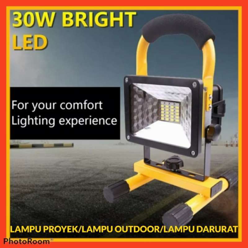 Jual Lampu Sorot Outdoor Led Lampu Proyek Lampu Darurat Emergency W804 ...