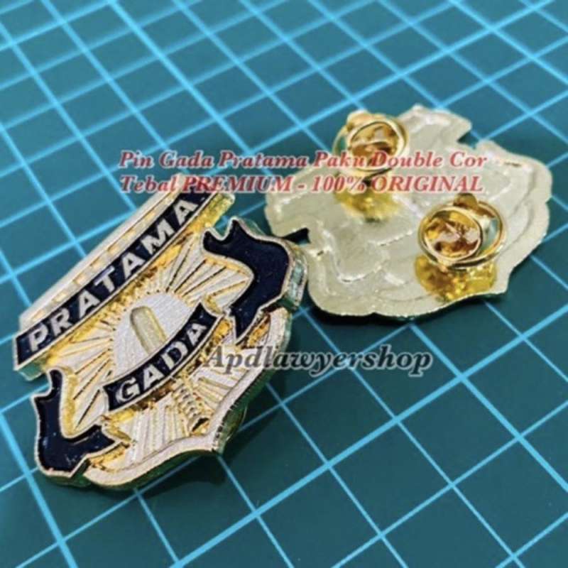 Jual Pin Gada Pratama Security Satpam Cor Tebal ORIGINAL PREMIUM Paku ...