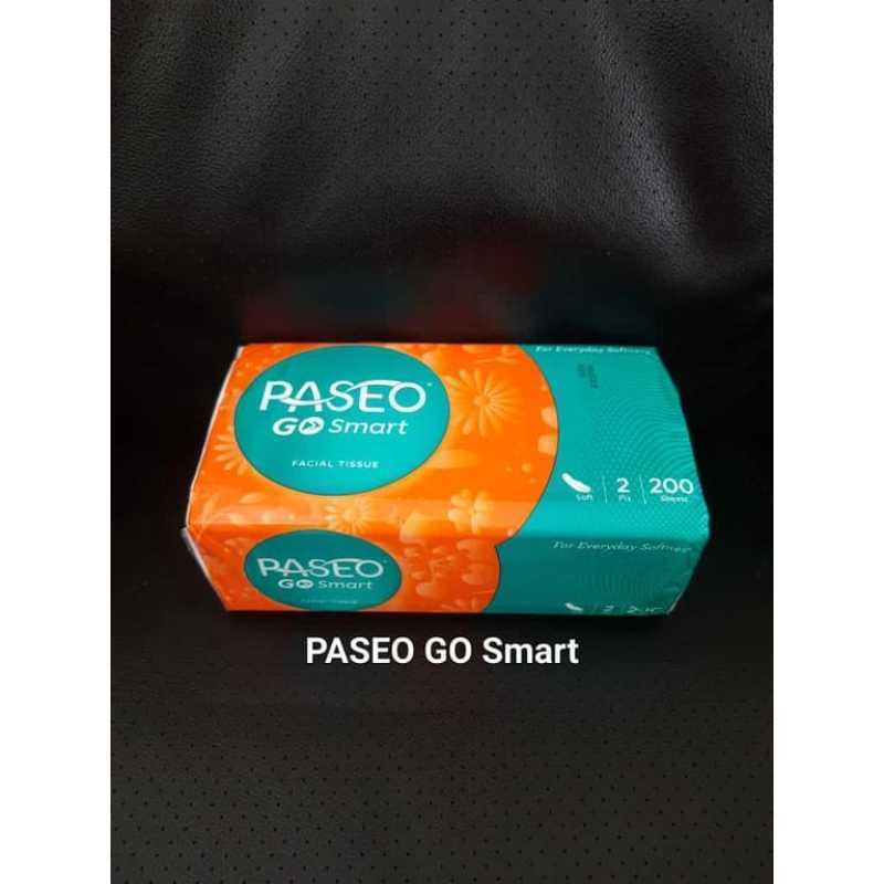 Jual 1 Bal=60pack || Tissue Paseo Go Smart 200 Sheets 2 Ply Tissu Tisu ...