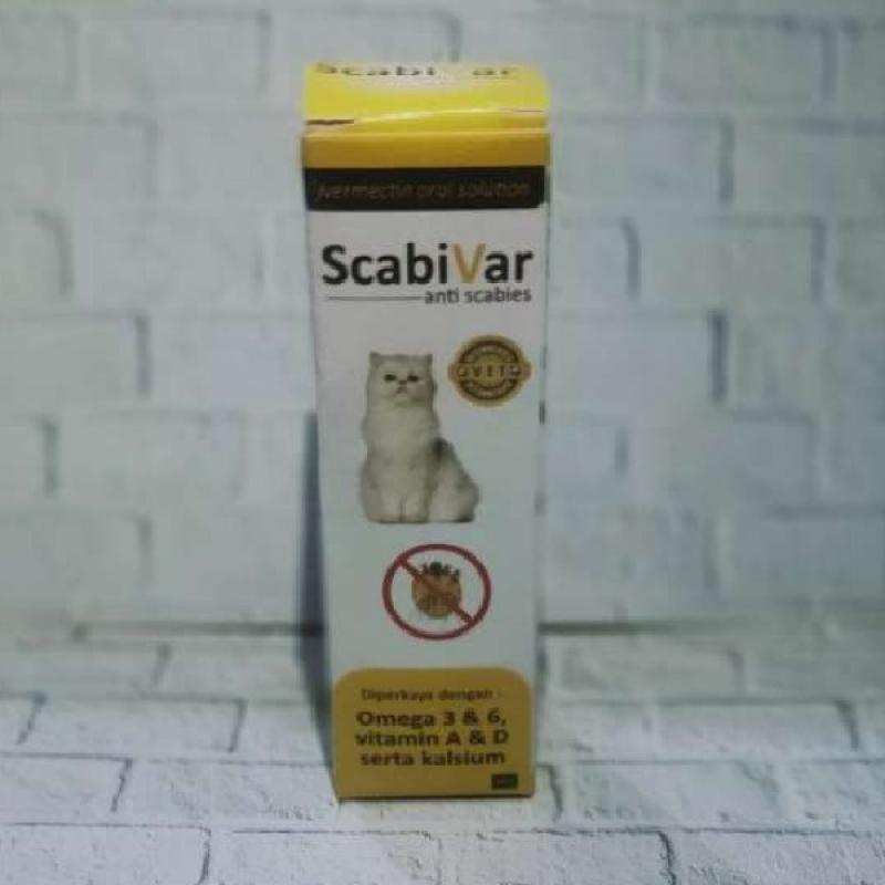 Jual Scabivar 10Ml / Obat Tetes Scabies Kucing di Seller DENTA PET SHOP ...