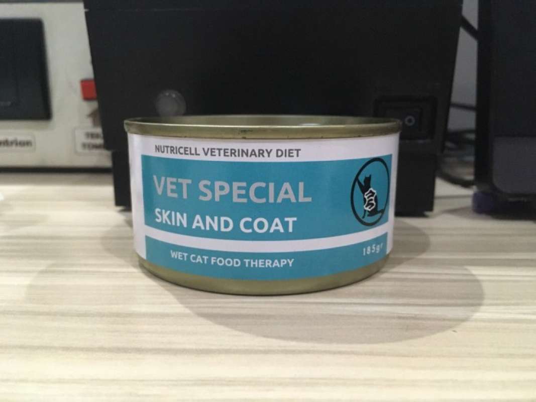Jual Nutricell Vet Special Skin And Coat Cat 185 Gr di Seller DENTA PET ...