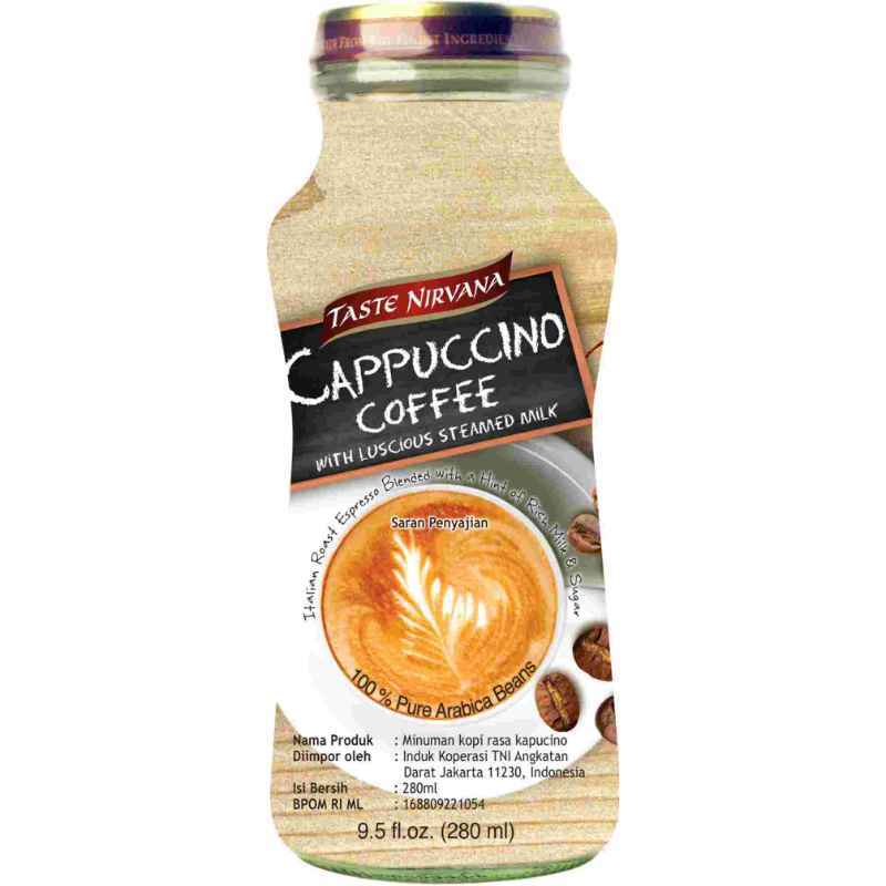Promo Taste Nirvana - Cappucino Latte [280 Ml] Diskon 7% Di Seller ...