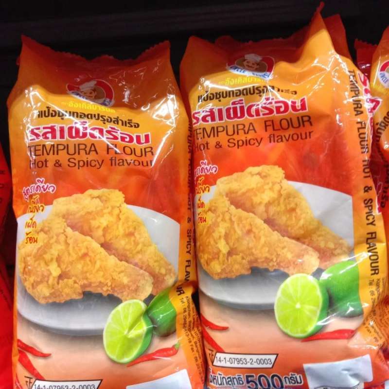 Jual uncle barns tempura flour hot & spicy flavour/tepung tempura 500 ...