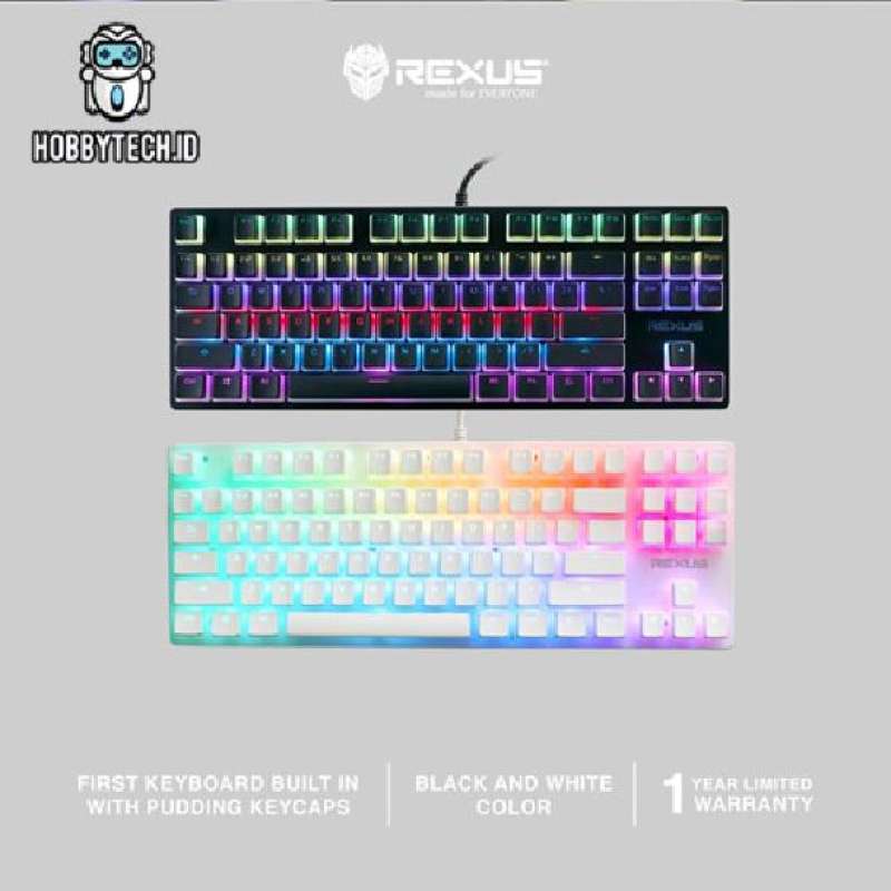 Jual Rexus Keyboard Gaming Mechanical Legionare MX9 Pudding / MX9P TKL ...