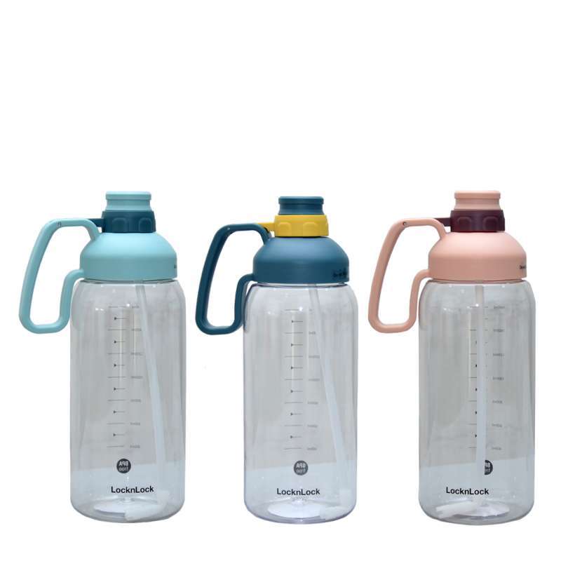 Promo LocknLock Big Active Water Bottle 1.8L - HAP691 - Navy Diskon 10% ...