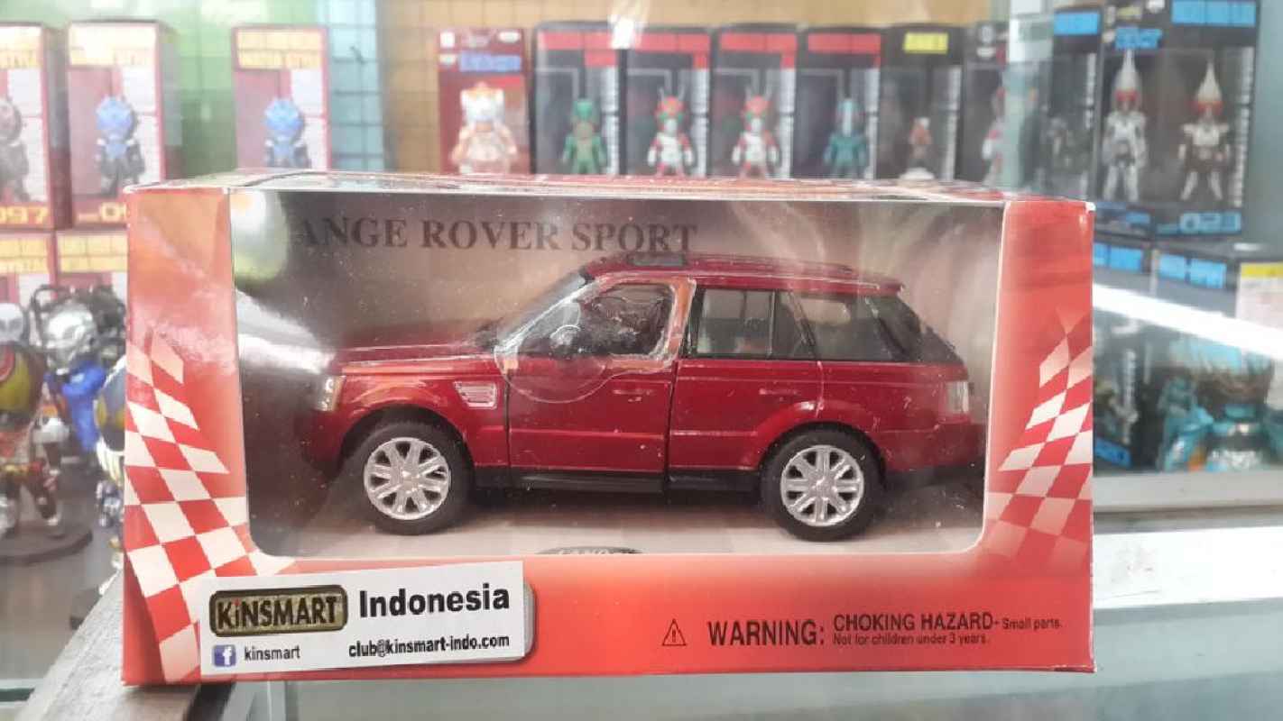 Jual Kinsmart - Range Rover Sport Maroon Di Seller Toytime - Kota Bambu ...