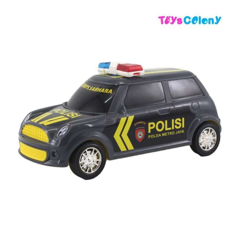 Jual Mobil Polisi Indonesia Mini Cooper Rkc02126-2 Di Seller Toyscolony ...