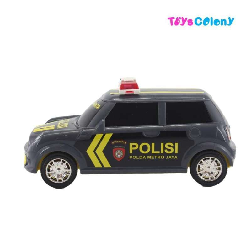 Jual Mobil Polisi Indonesia Mini Cooper Rkc02126-2 Di Seller Toyscolony ...