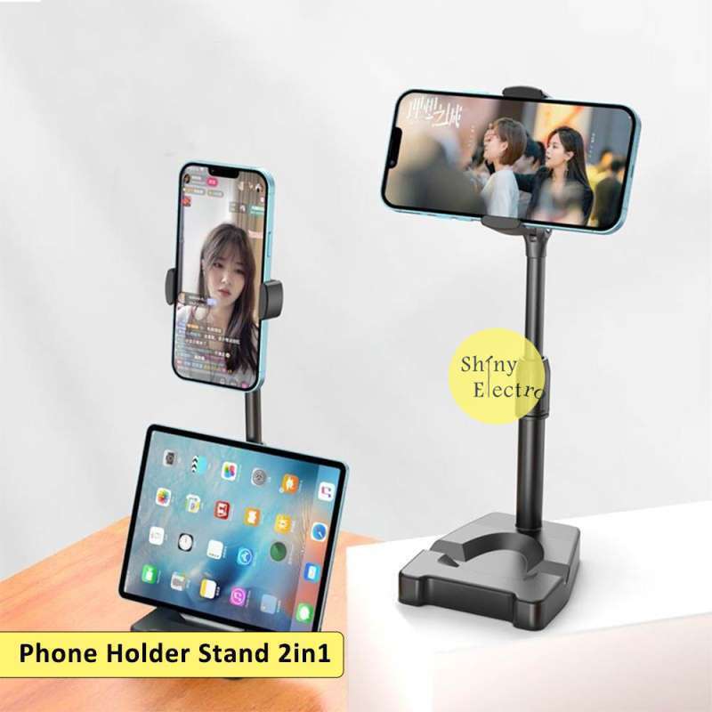 Jual Stand Phone Holder Tab 2in1 Tatakan - Hp Handphone Fleksibel Live ...