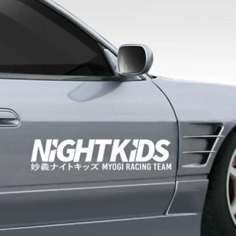 Jual Stiker Mobil Myogi Racing Team Night Kids JDM Original di Seller ...