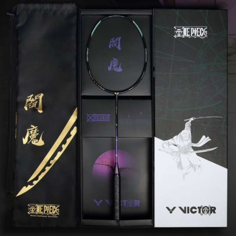 Jual Full Set Box Raket Badminton Victor Thruster One Piece Enma di ...