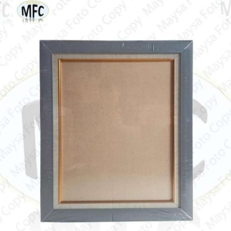 Jual Bingkai Foto 50x60 Linen Minimalis 5 Cm Hitam Dan Putih Di Seller ...