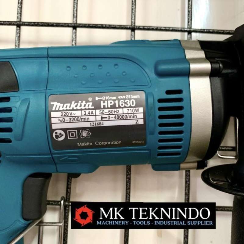 Jual Makita Hp1630 Mesin Bor Tembok Kayu Besi Rotary Hammer Drill Hp 1630 Di Seller Mk Teknindo ...