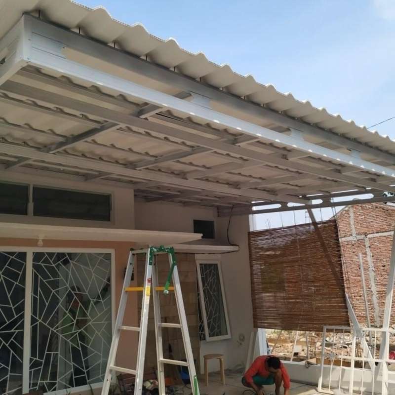 Jual Kanopi Baja Ringan Spandek Pasir Original Murah - Harga Diskon ...